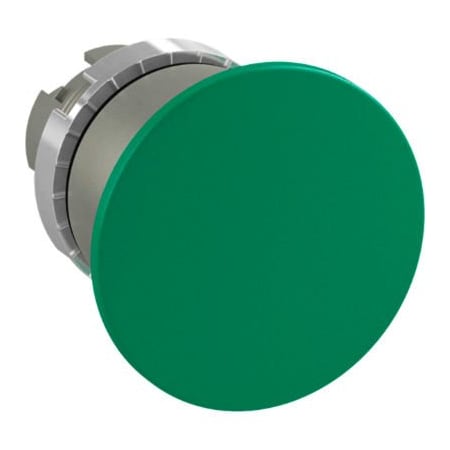 Springer Controls Co ABB Non-Illuminated Mushroom Head PB Metal Bezel, 22mm, Green, P9M-EM4VN ...